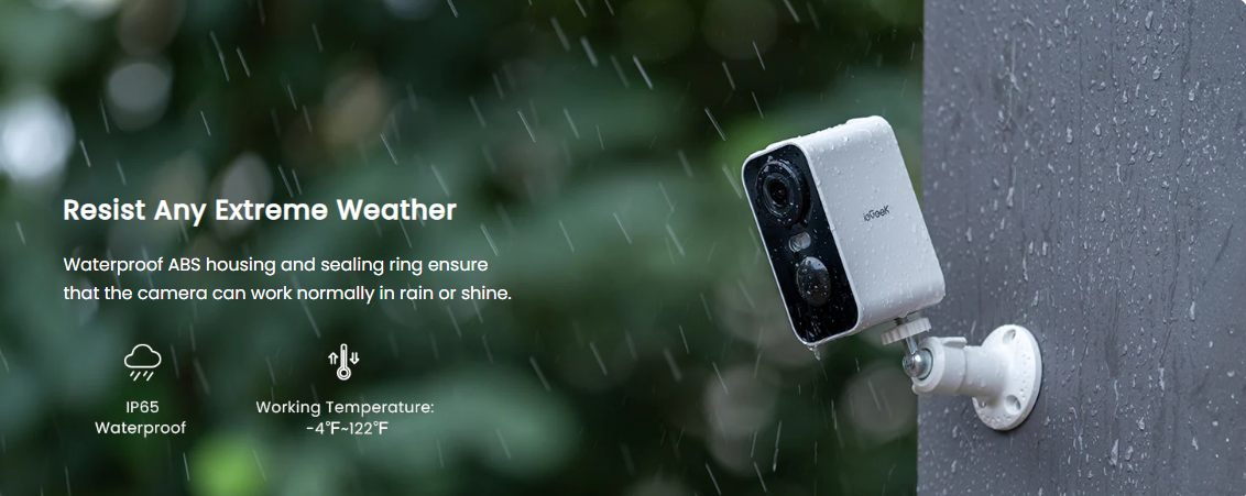 How to Secure Outdoor Space? Battery Powered Outdoor Security Camera H ...