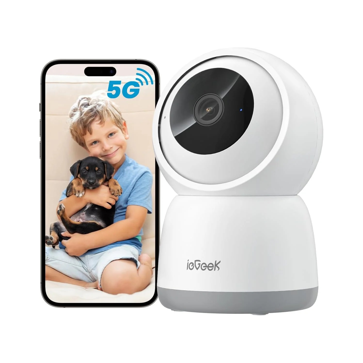 SC1 Indoor Camera | 2K & 360° PTZ Security Cam – ieGeek